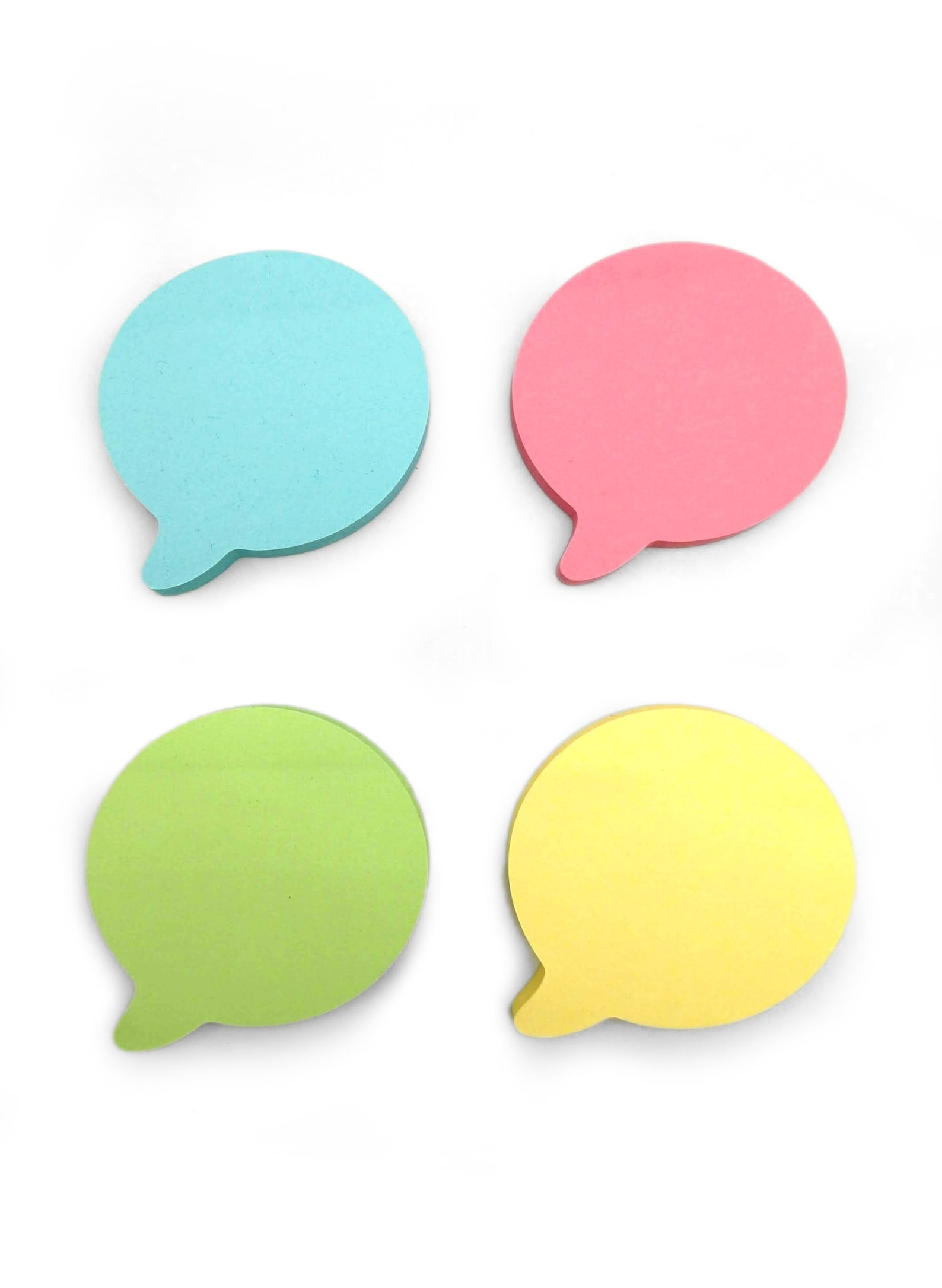 Speech Bubble Sticky Notes / Pastel Post It Notes / Memo Pads - Etsy