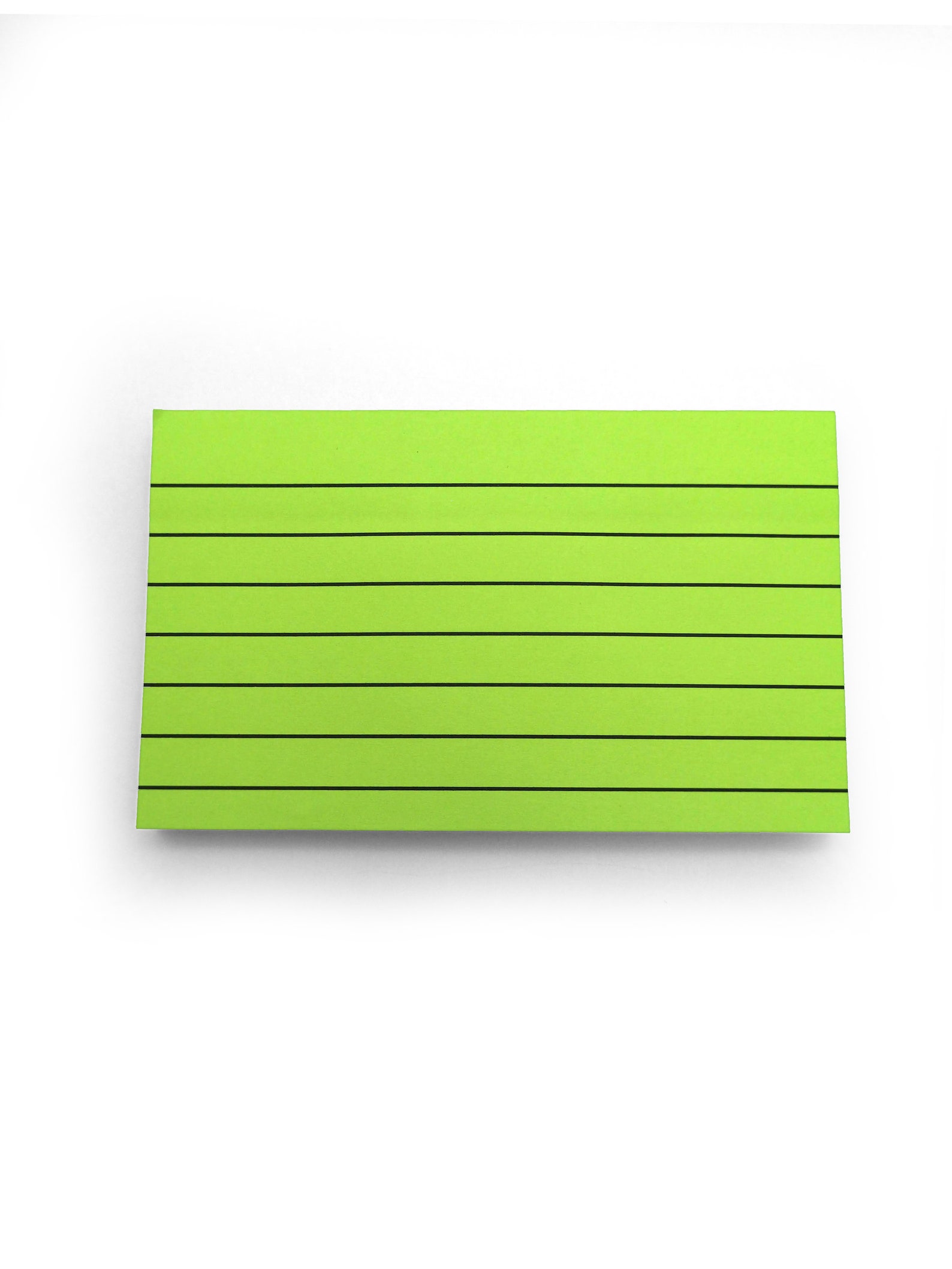 Lined Sticky Notes / Neon Rectangle Post It Notes / Memo Pads - Etsy