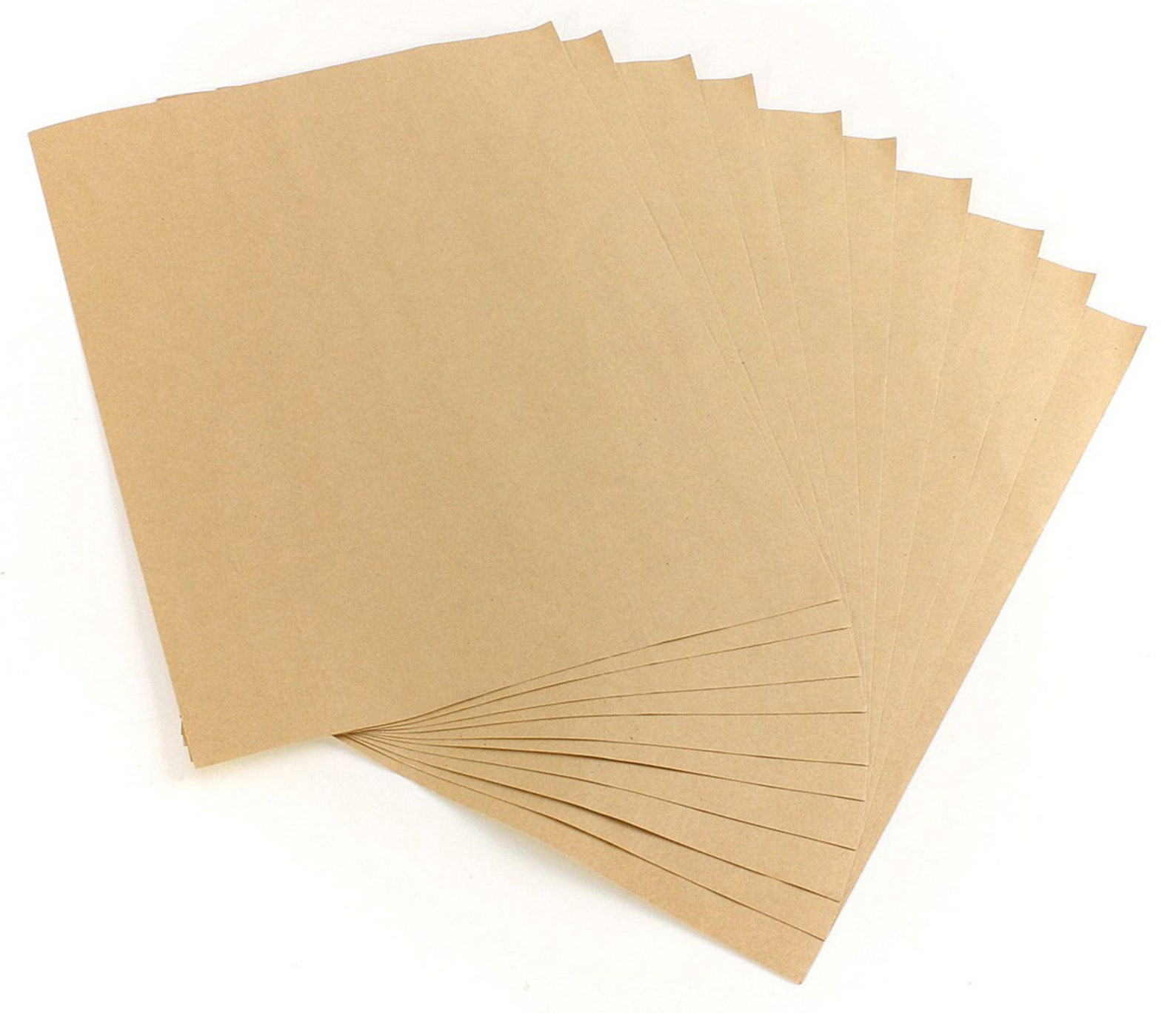 Kraft Brown Sticker Paper A4 Blank Matte Self adhesive Etsy