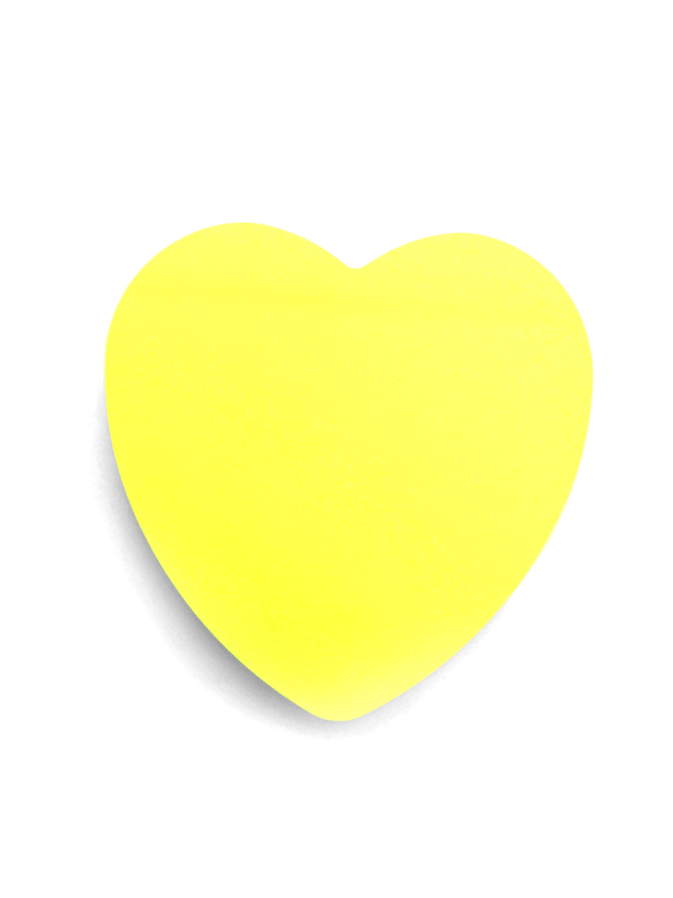 Heart Sticky Notes / Neon Post It Notes / Memo Pads of 100 | Etsy