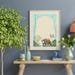 Indian Folk Art, Indian Elephant Print, Indian Wall Art , Indian Mughal ...