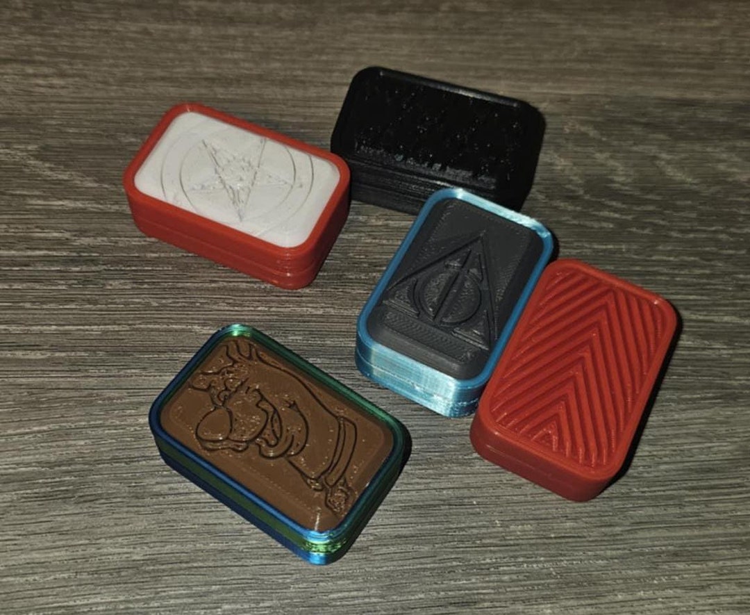 Double D's Customizable 3-clicks Rectangular Haptic Slider Fidget - 16 ...