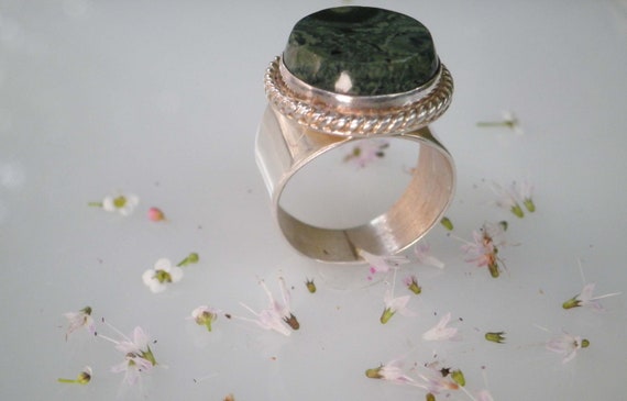 Modern Abstract Designer Jay King DTR Green Agate Ste… - Gem