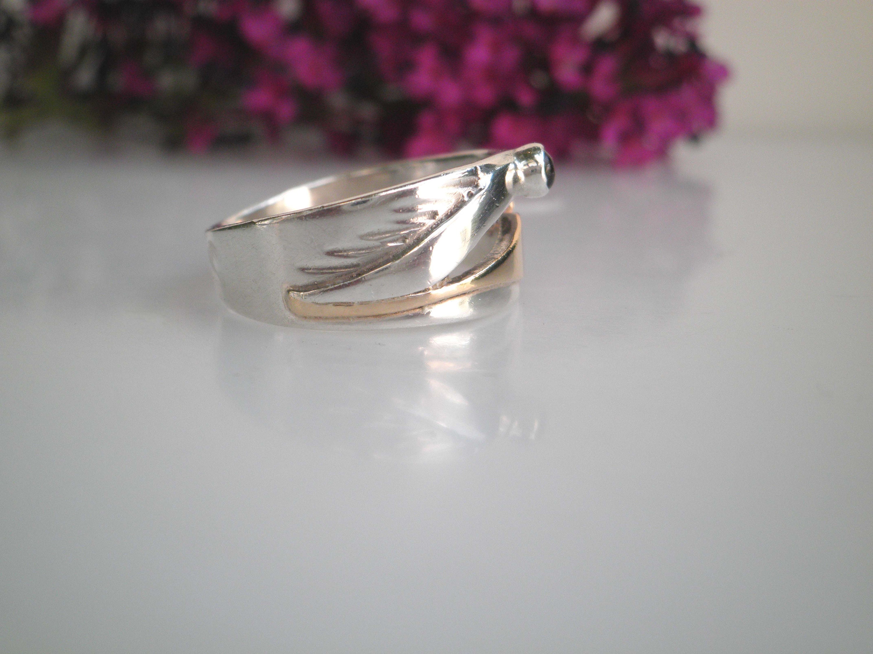Vintage DB Dolan Bullock 14K Gold 925 Sterling Silver - Etsy UK