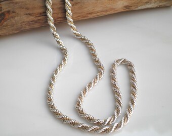 Two Tone Rope Chain - Etsy