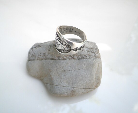 Vintage Signed Native American Roderick Tenorio RMT C… - Gem