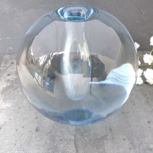 Rare Vintage per Lutken for Holmegaard Denmark Hand Blown Ballpoint Bud ...