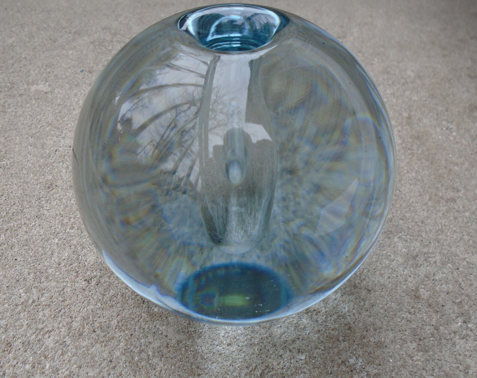 Rare Vintage per Lutken for Holmegaard Denmark Hand Blown Ballpoint Bud ...