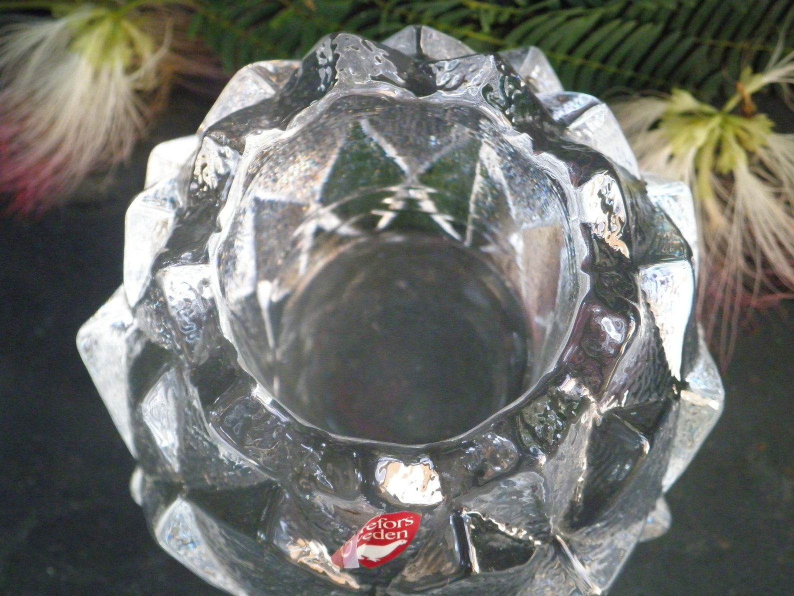 1970s Orrefors Nimbus Clear Crystal Glass Tea Light - Etsy