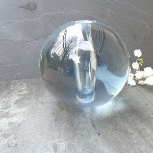 Rare Vintage per Lutken for Holmegaard Denmark Hand Blown Ballpoint Bud ...