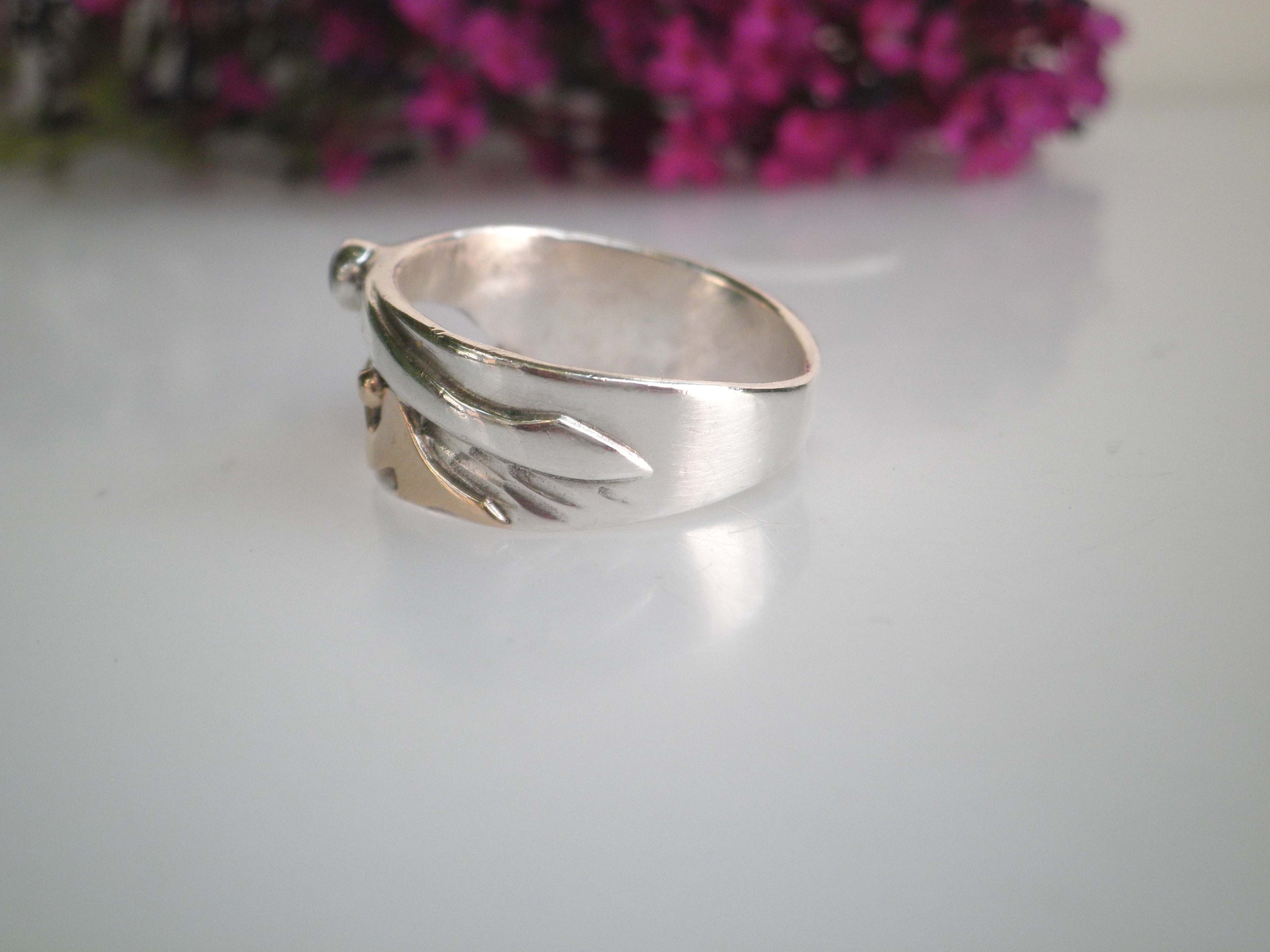 Vintage DB Dolan Bullock 14K Gold 925 Sterling Silver - Etsy UK