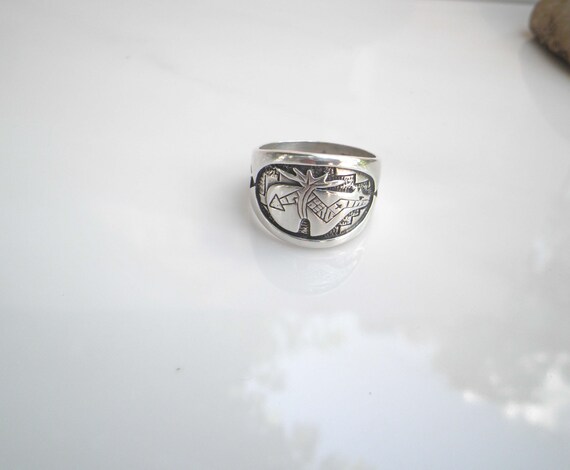 Vintage Signed Native American Roderick Tenorio RMT C… - Gem