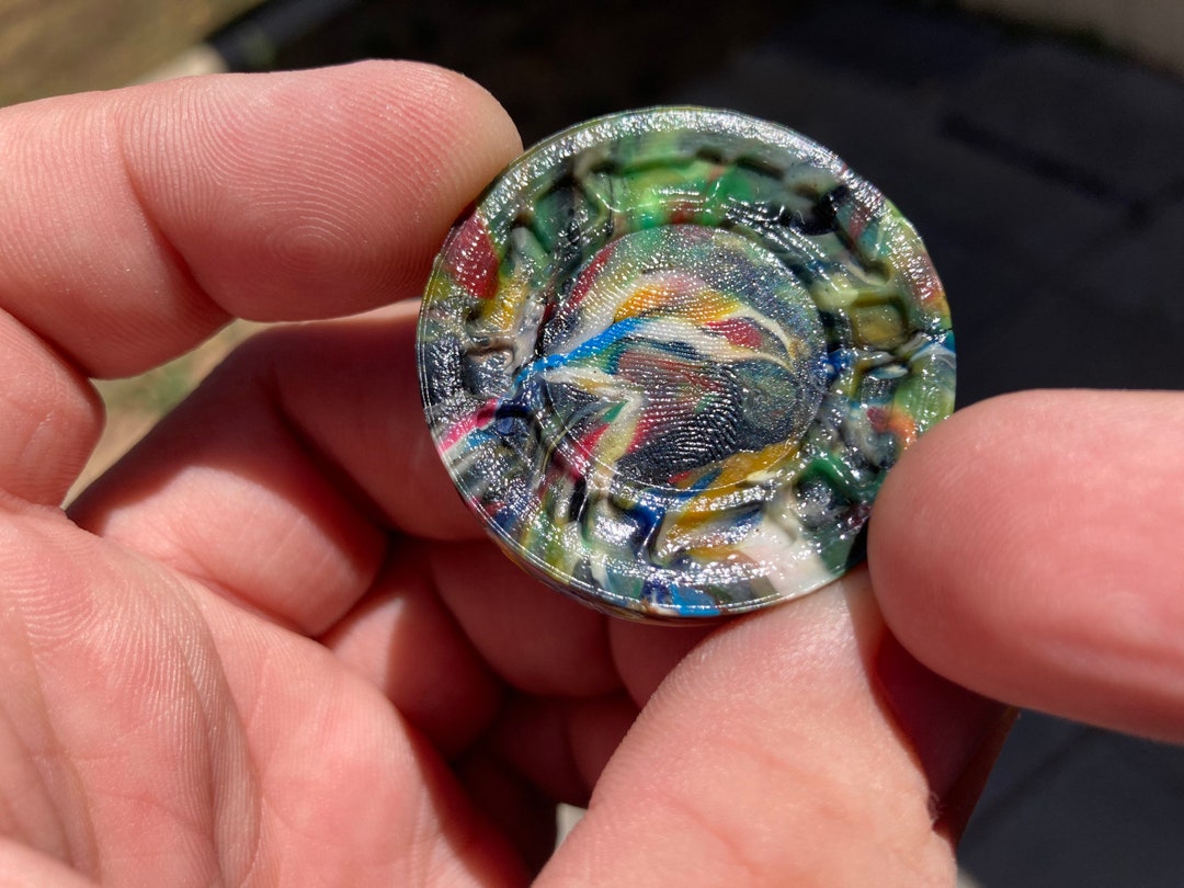 Worry Coin - Recycled Plastic Plastimascus - Coin, Token, Fidget, Edc ...