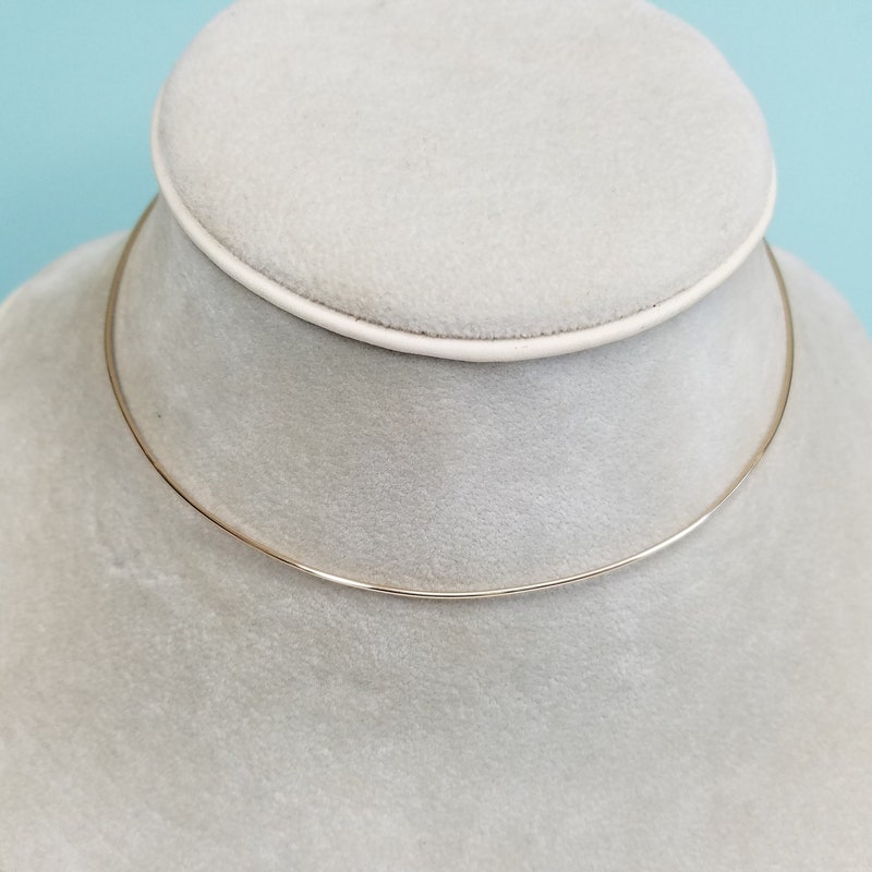 18 K Wire Necklace - Etsy