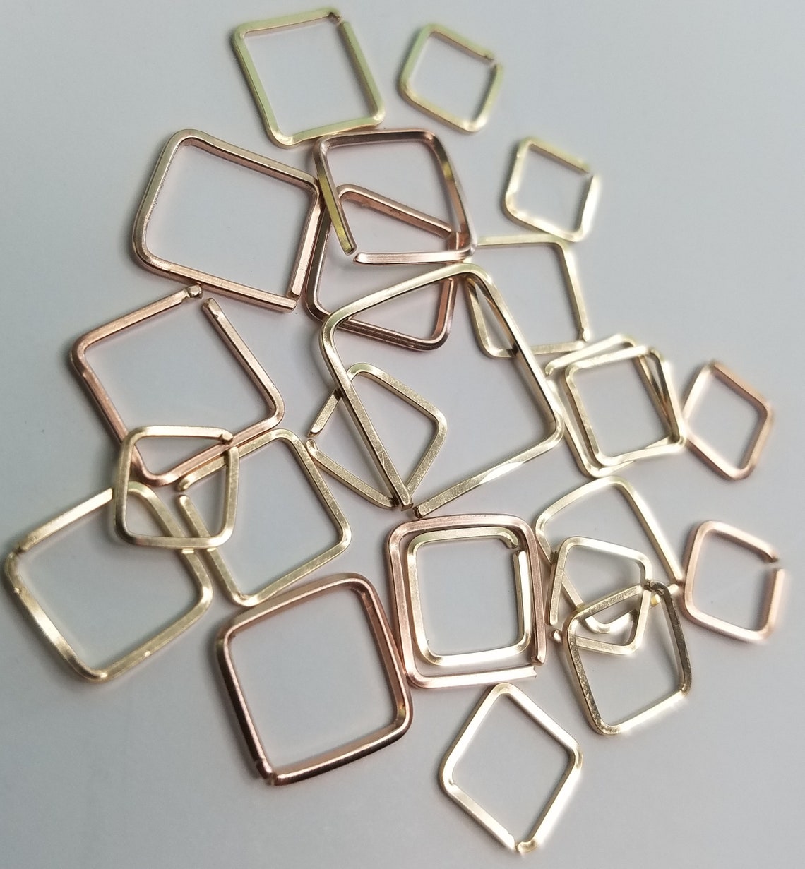 20/21 Ga Square Wire Square Shape Loop Cartilage Hoop Nose | Etsy