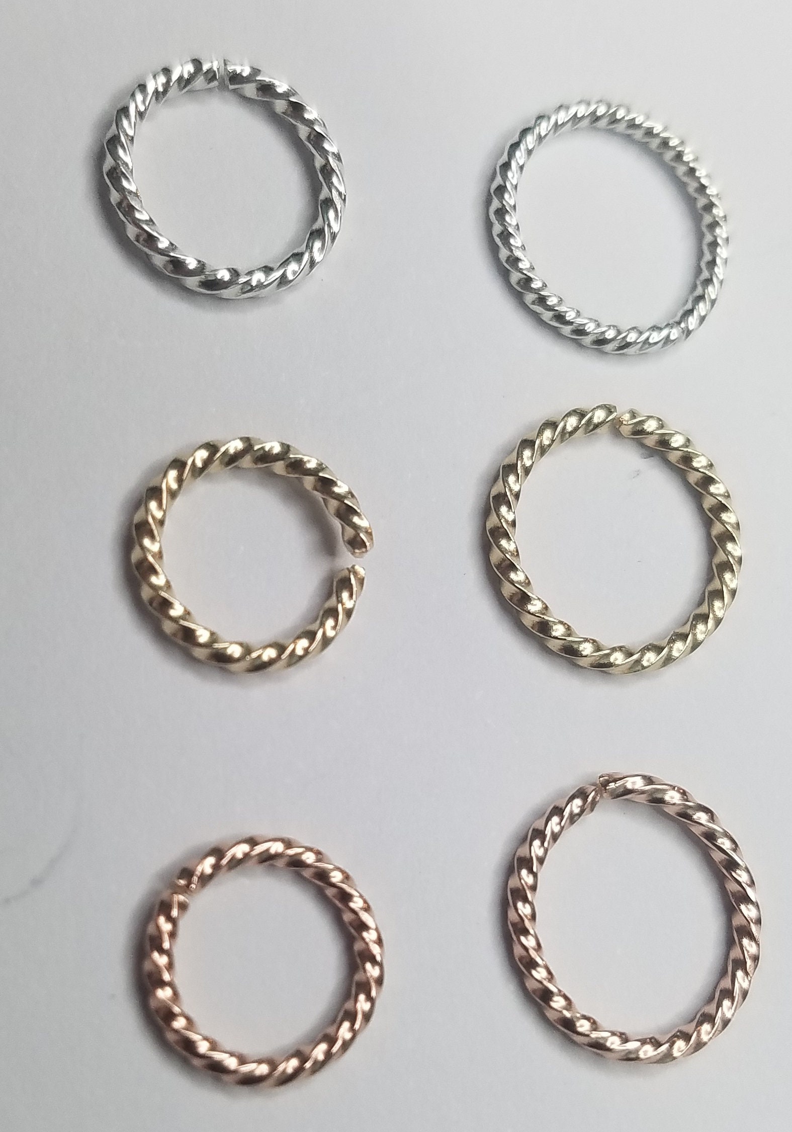 18ga Twisted Rope Shape Wire for Cartilage Hoop Nose Septum - Etsy