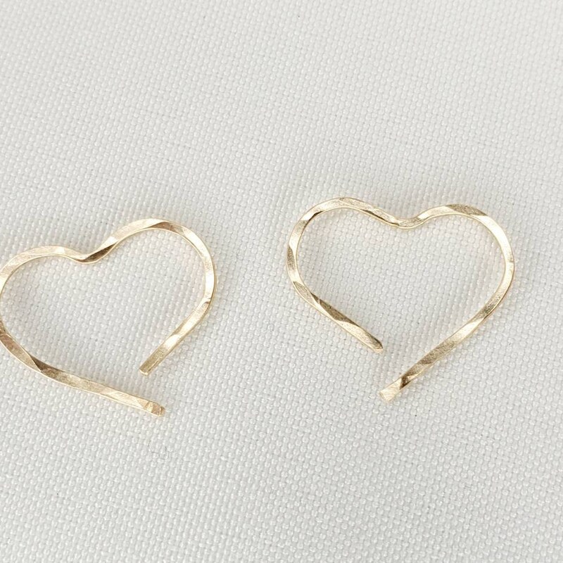 Tiny Wire Earrings - Etsy