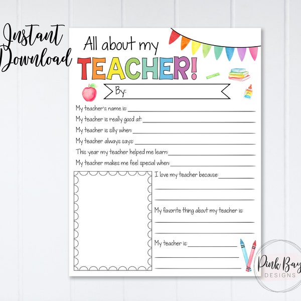 Teacher Appreciation Week - Etsy