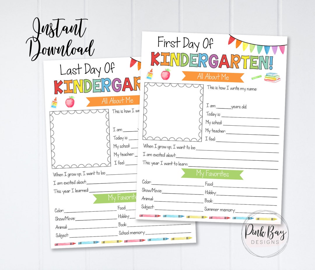 Back to School Kids Printable, First Day of School Printable, Back to ...