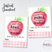 Printable Teacher Gift Tag, Teacher Appreciation Gift Tag, Apple ...