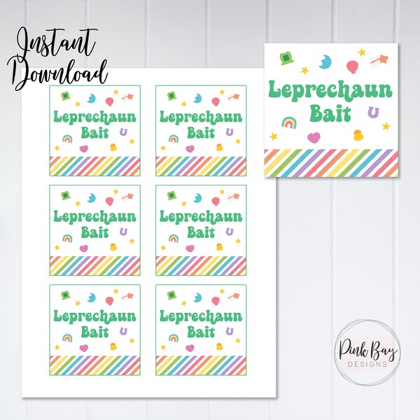 Leprechaun Bait Tag - Etsy