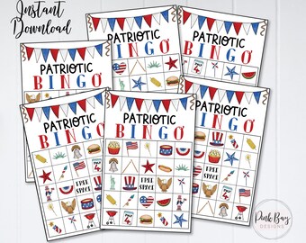 Memorial Day Bingo | Etsy