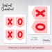 Valentine's Gift Tags, Printable Valentine Tags, XOXO Valentine Tags ...