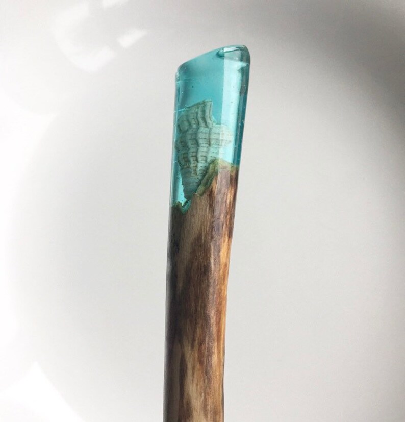 Sea Shell Hair Stick Aquarium Hair Stick Hair Stick Hair | Etsy