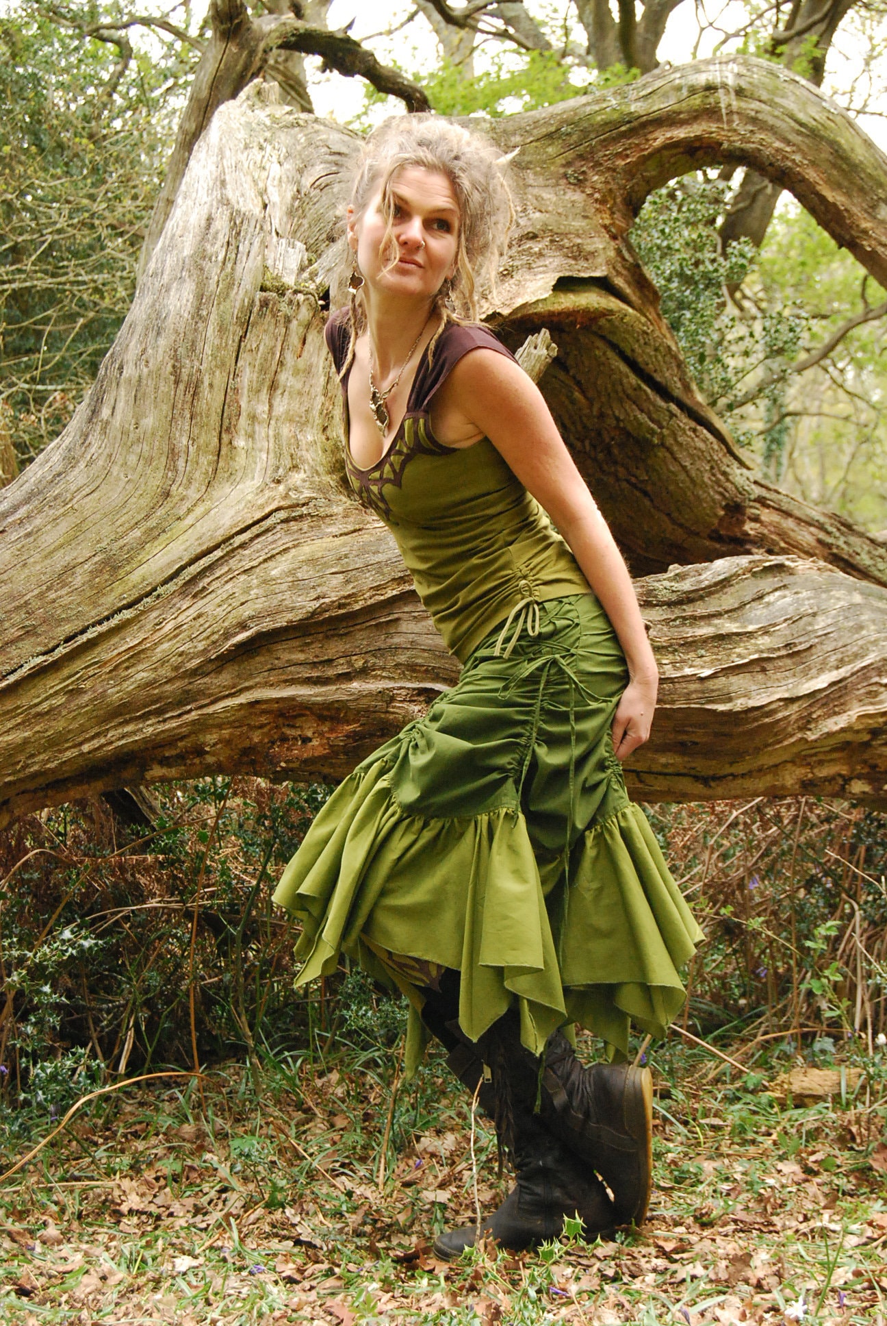 Funky Top Women Rustic Clothing Fairy Clothes Psy Wear - Etsy