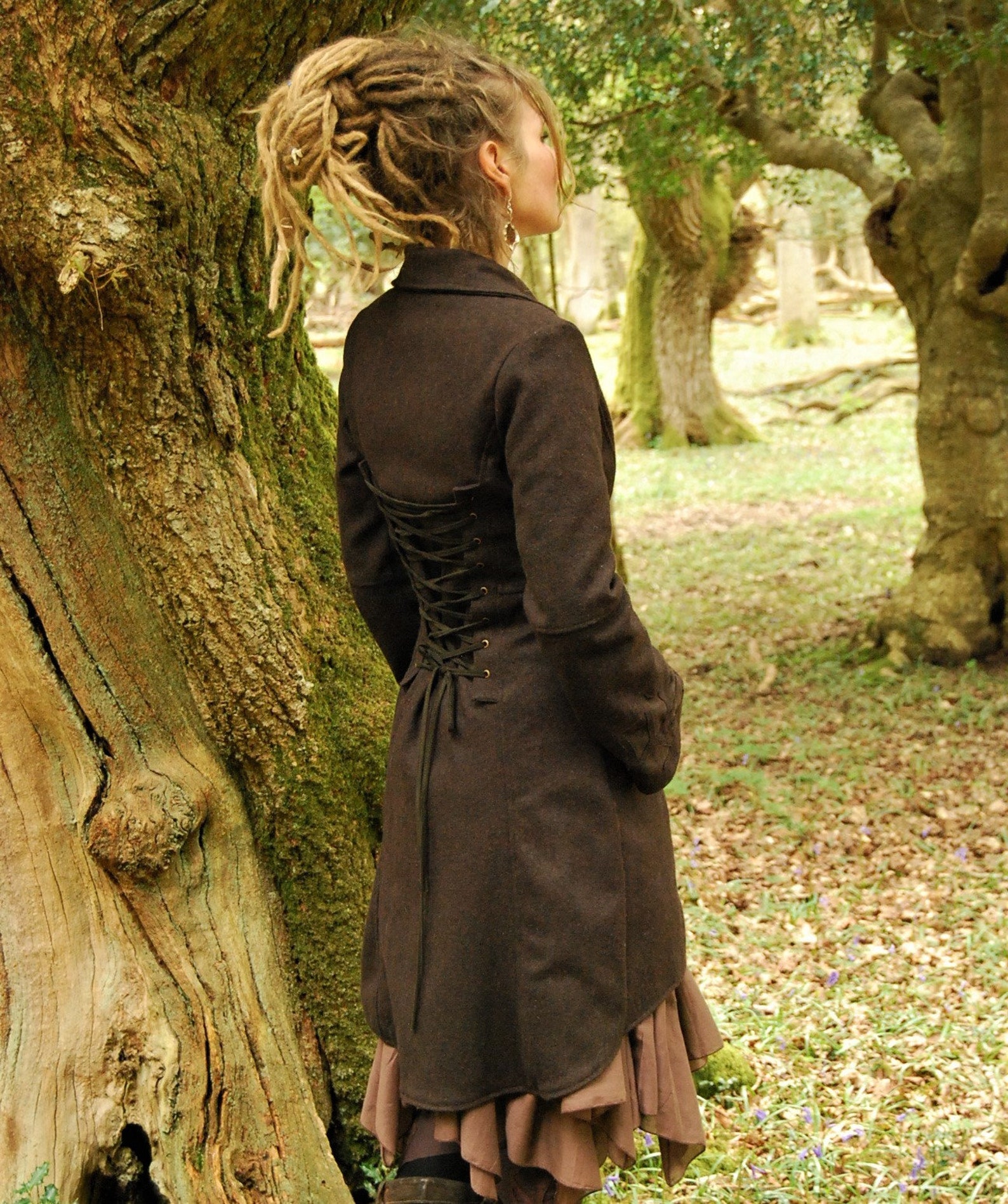 Steampunk Coats for Women Designer Outwear Wool Overcoat - Etsy