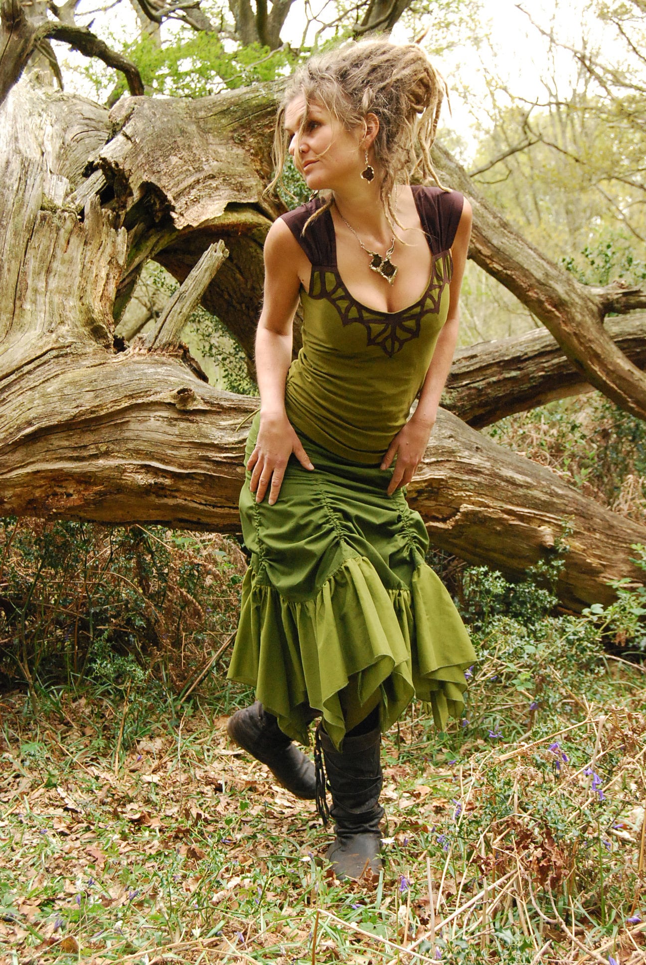 Funky Top Women Rustic Clothing Fairy Clothes Psy Wear - Etsy