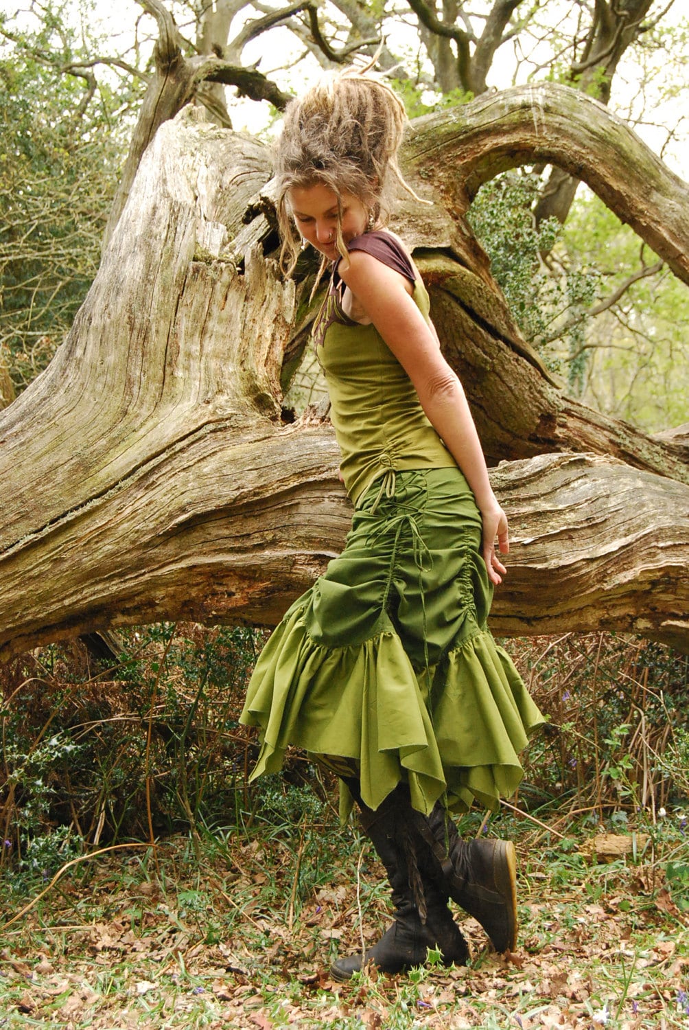 Funky Top Women Rustic Clothing Fairy Clothes Psy Wear - Etsy