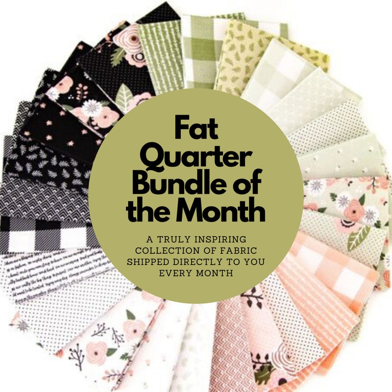 Fat Quarter Canvas Fabric - Etsy