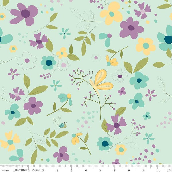 Riley Blake Spring Fabric - Etsy