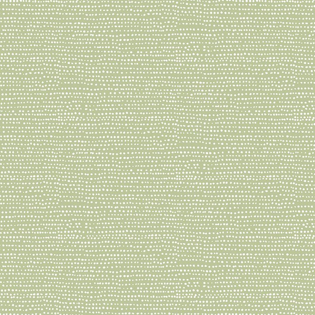 Moonscape in Reed / Green Dot Fabric / Basics Fabric / Green Mixer ...