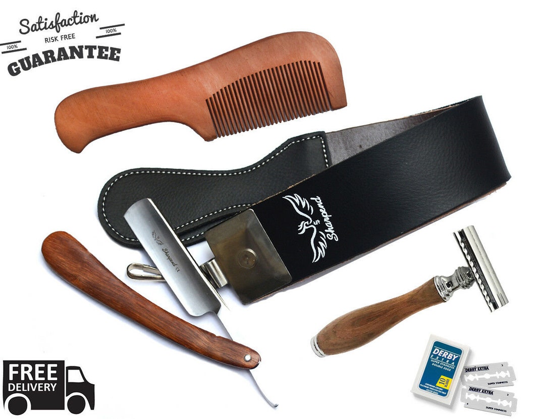 Vintage Straight Razor Shave Ready Stainless Steel Straight Edge Razor ...