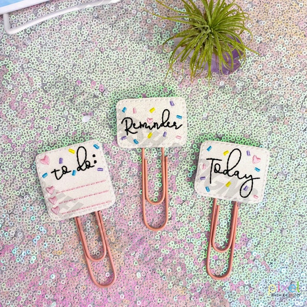 Planner Clips - Etsy