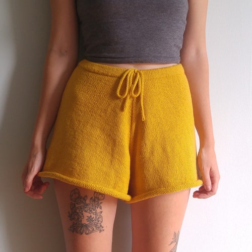 Light Summer Shorts PDF Knitting Pattern Knit Shorts - Etsy