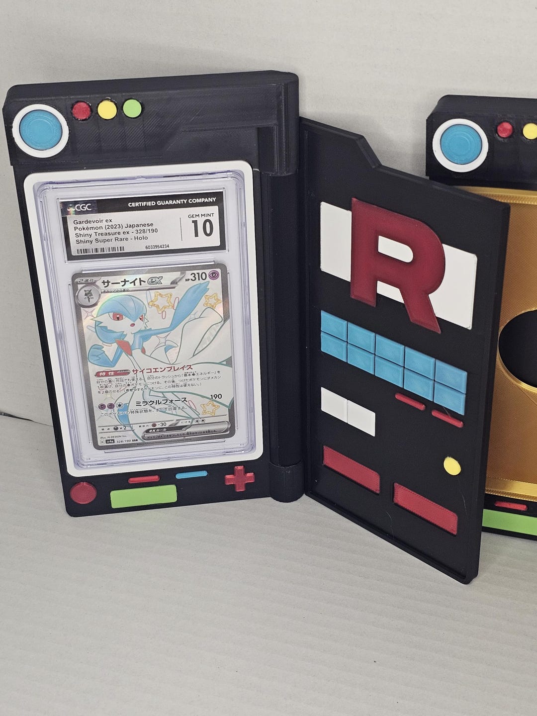 Pokémon Team Rocket Pokedex Slab Holder - Etsy