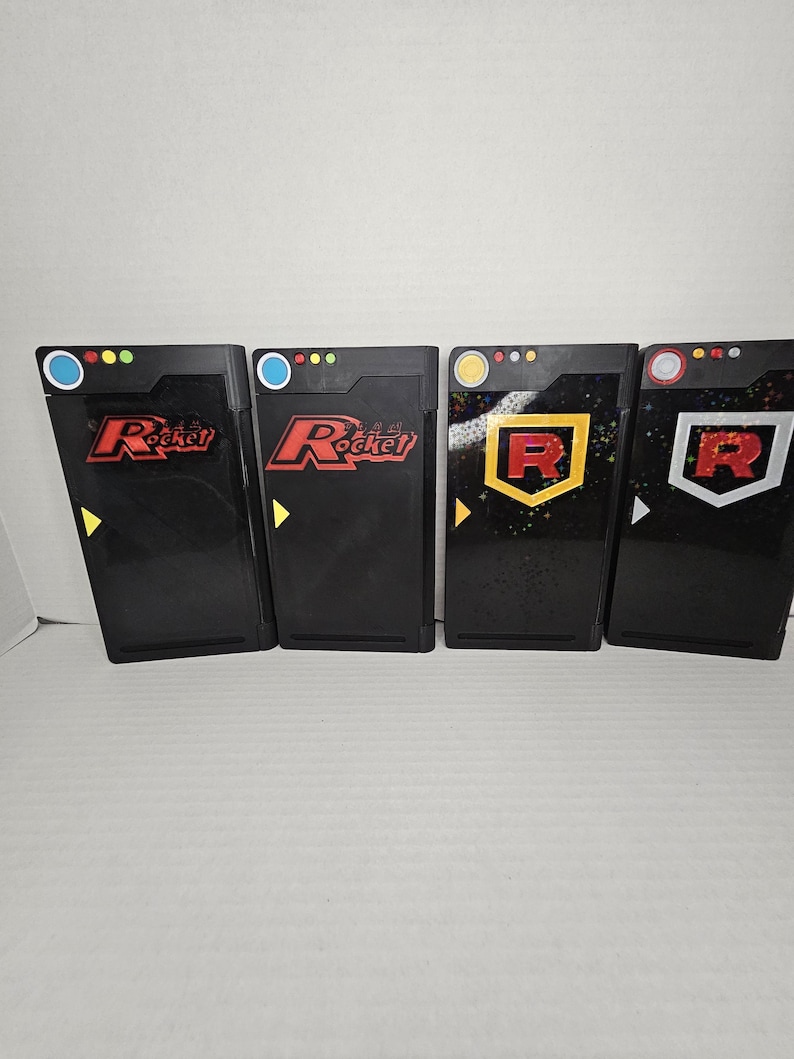 Pokémon Team Rocket Pokedex Slab Holder - Etsy Canada