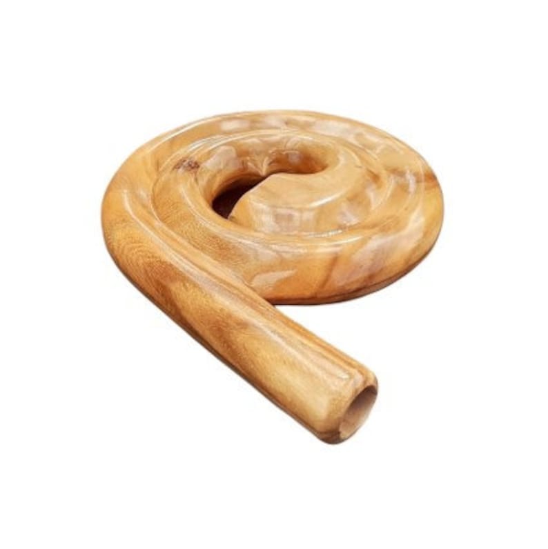 Spiral DIDGERIDOO Travel Didge. FREE Carry Bag & Display Stand ...