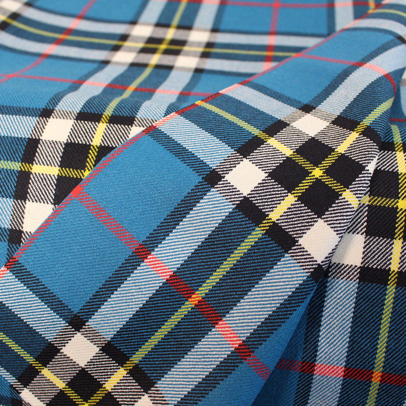 Thomson Blue Scottish Tartan Fat Quarter 75CM x 50CM | Etsy