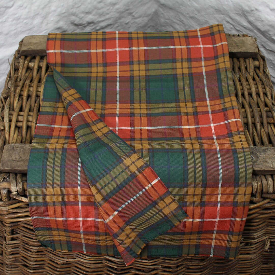 Buchanan ancient Scottish Tartan Fat Quarter 75x50 Cm / 29x19 Inches ...