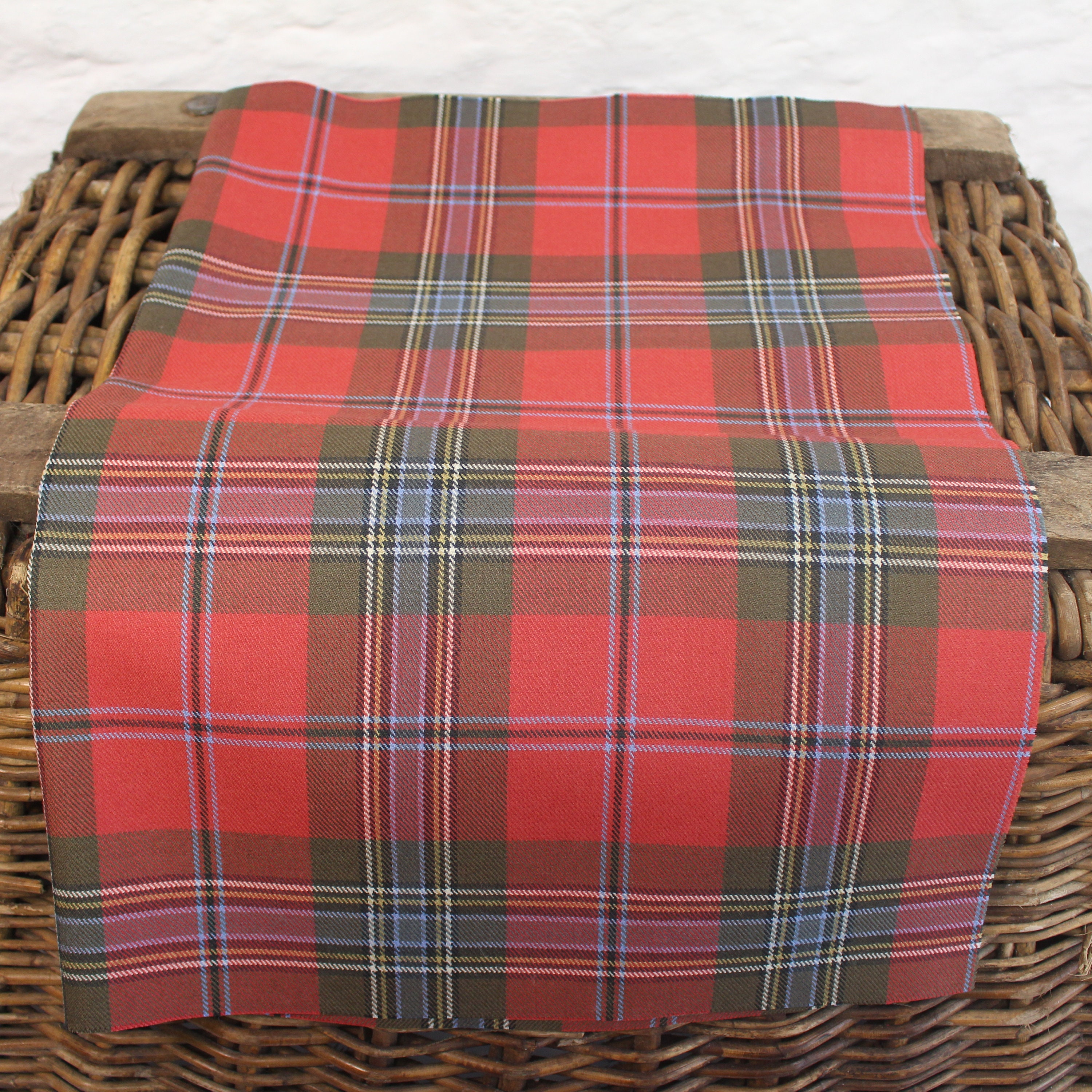 MacLean of Duart Weathered Scottish Tartan Fat Quarter | Etsy