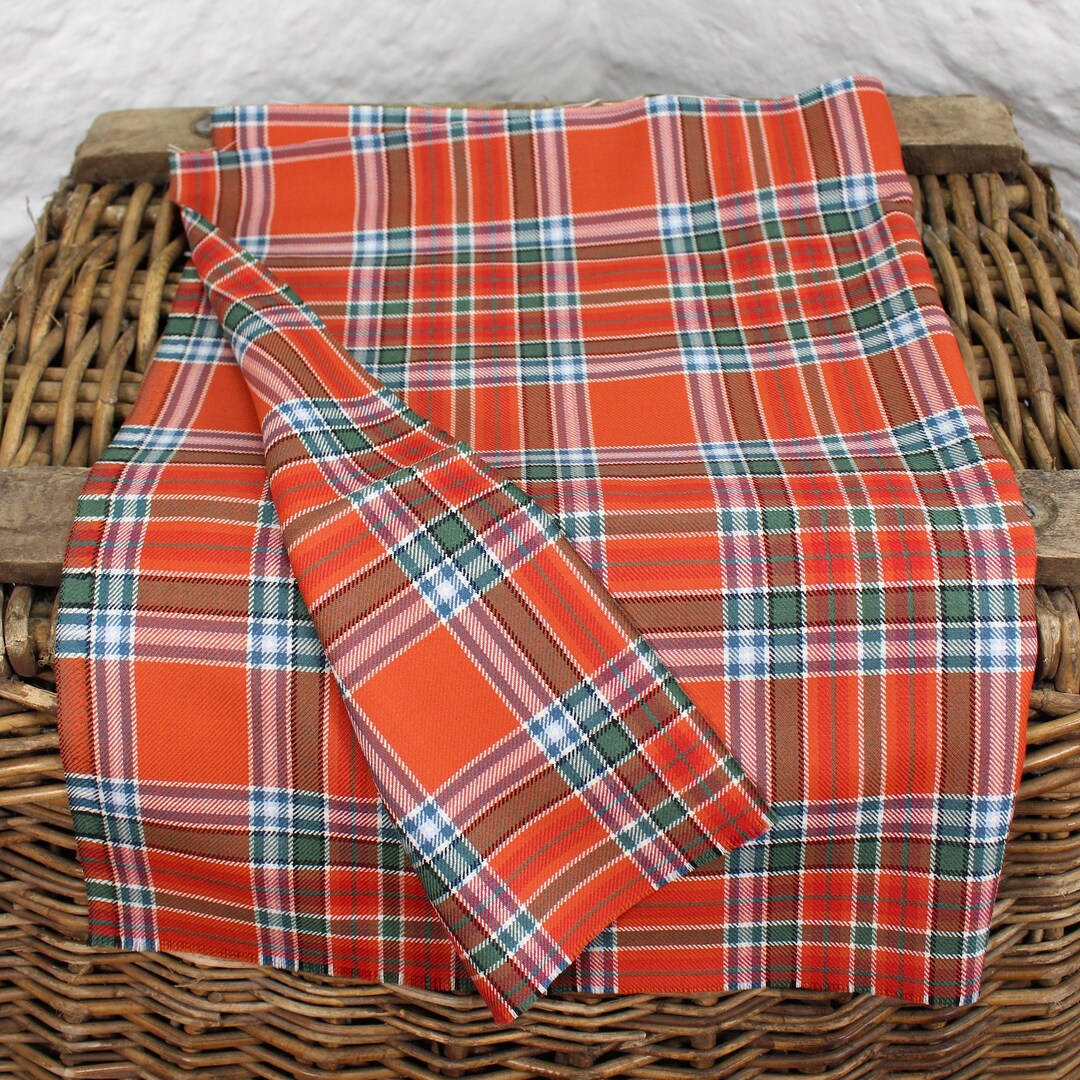 Pre-cut - Macbean *ancient* Scottish Tartan - Fat Quarter (75x50 Cm ...