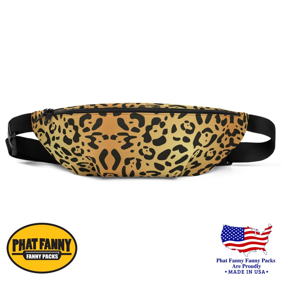 Leopard Fanny Pack by Phat Fanny - Waist Bag for Men, Women and Kids ...