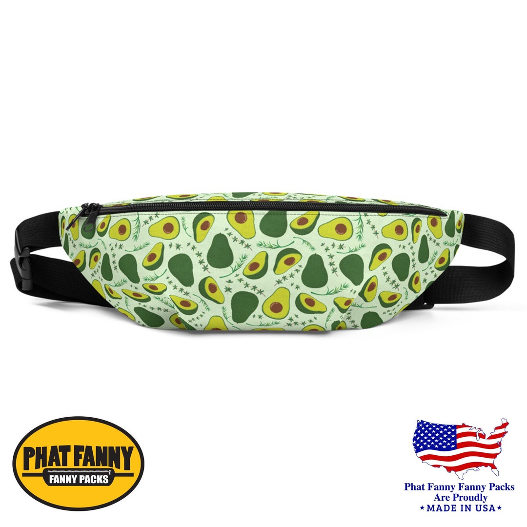 Avocado Fanny Pack by Phat Fanny - Waist Bag for Men, Women and Kids ...