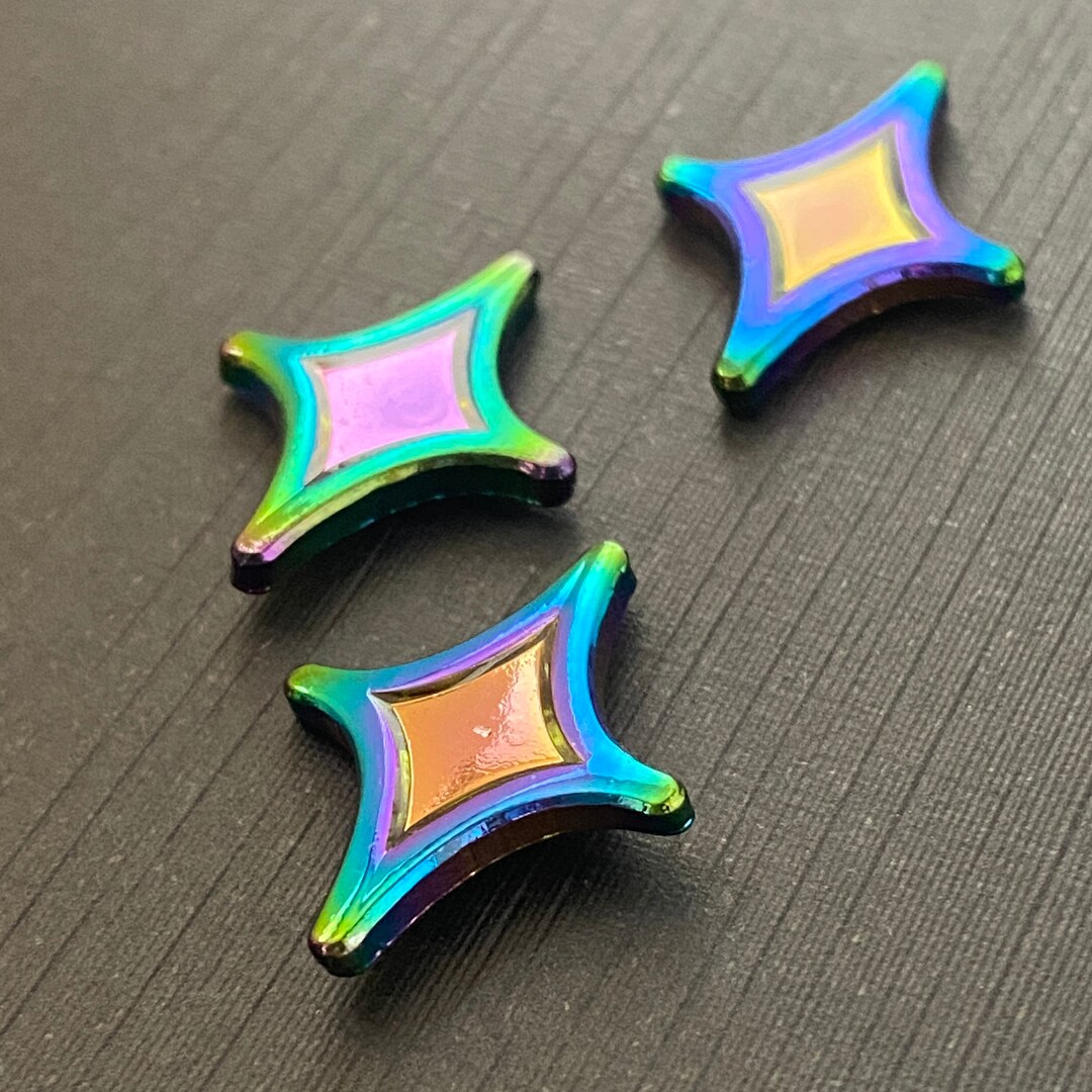 Rainbow Stardust - Set of 3 Mini Pins - Etsy