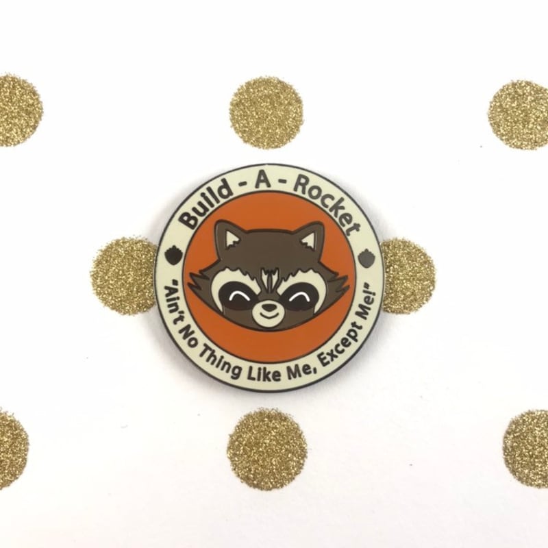 Raccoon Pin - Etsy