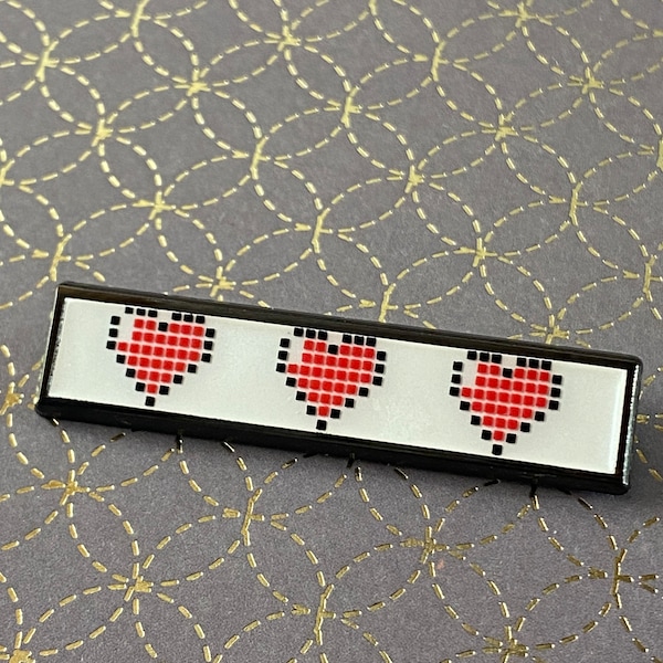 Pixel Art Pins - Etsy